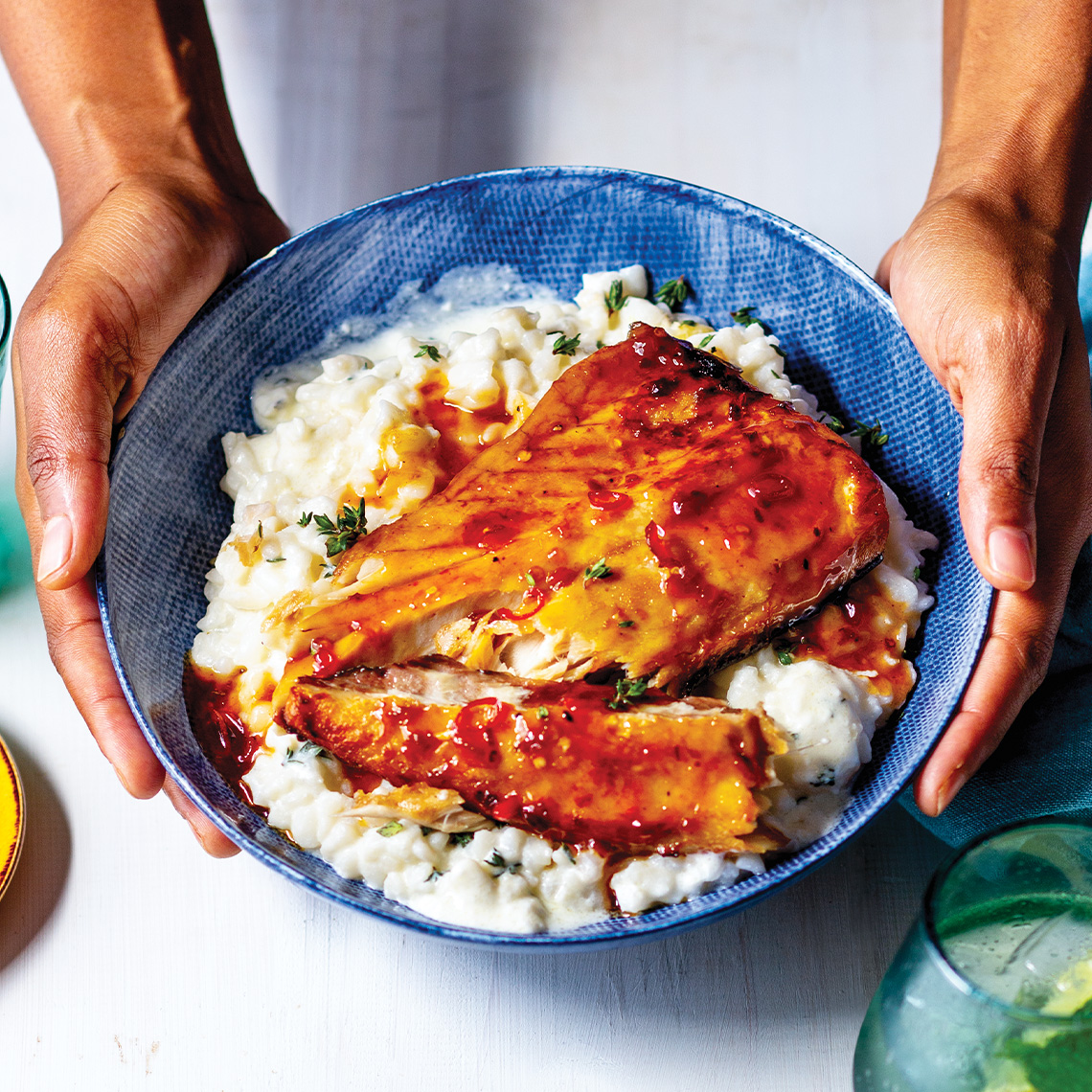 Braaied snoek with buttermilk samp | Recipes | Pick n Pay