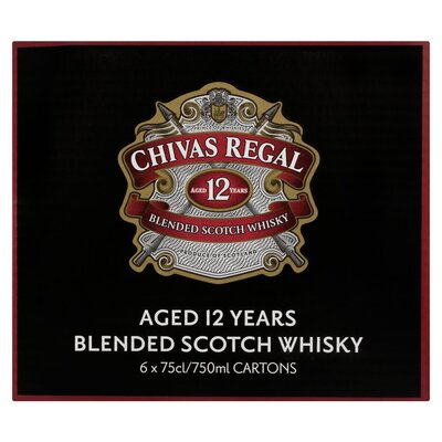 Chivas Regal 12yo Scotch Whisky 750ml x 6 | PnP