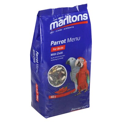 Marltons Parrot Food with Chillies 800g | PnP