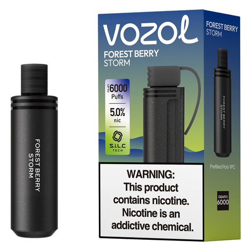 Vozol Forest Berry Storm 5% Gear S Prefilled Pod 6000 Puffs | PnP