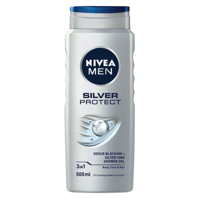 Nivea Men Silver Protect Shower Gel 500ml | PnP