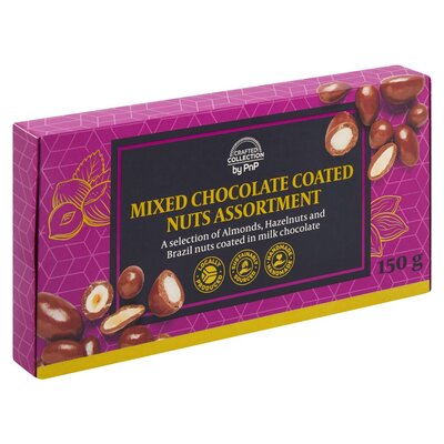 Crafted Collection Mixed Chocolate Coated Nuts Assortment 150g | PnP