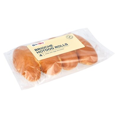PnP Brioche Hotdog Rolls 4 Pack | PnP