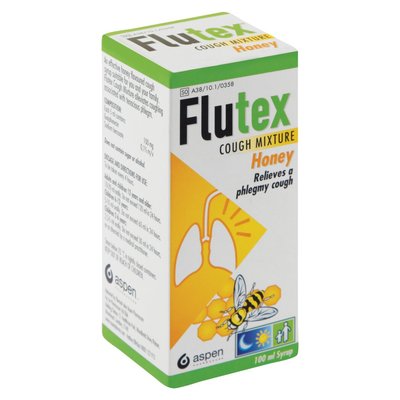 Flutex Cough Mixture Honey 100ml | PnP