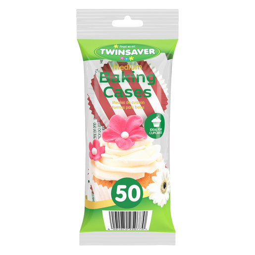 Twinsaver Paper Baking Case Medium 95mm 50 Pack | Smart Price Specials ...