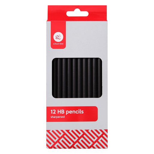 School Time Pencils Hb Hangbox 12 Pack | PnP
