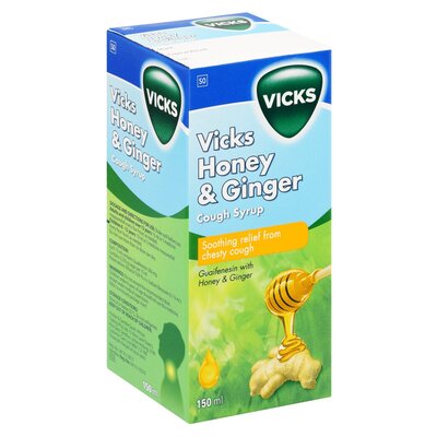 Vicks Cough Syrup Honey & Ginger 100ml | PnP