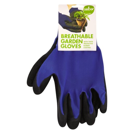 Sebor Garden Gloves Blue Medium | PnP
