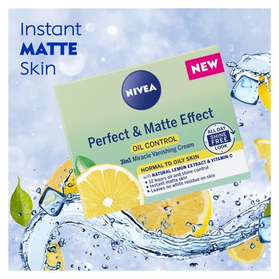 Nivea Perfect & Matte Vanish Cream Normal Oily 50ml | PnP