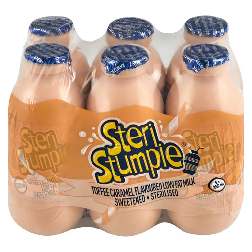 Steri Stumpie Toffee Caramel Milk 6 x 350ml | Smart Price Specials ...