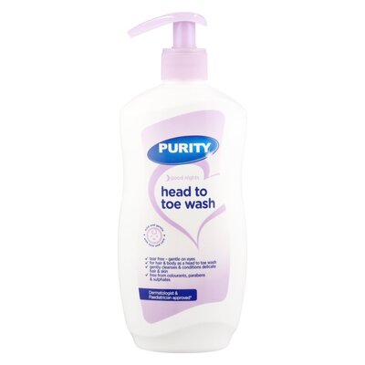 Purity Hair & Body Wash Good Nights Top To Toe 500ml | PnP