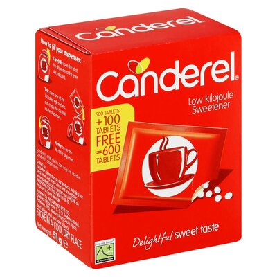 Canderel Sweetner Tab 500 + 100 Free | PnP