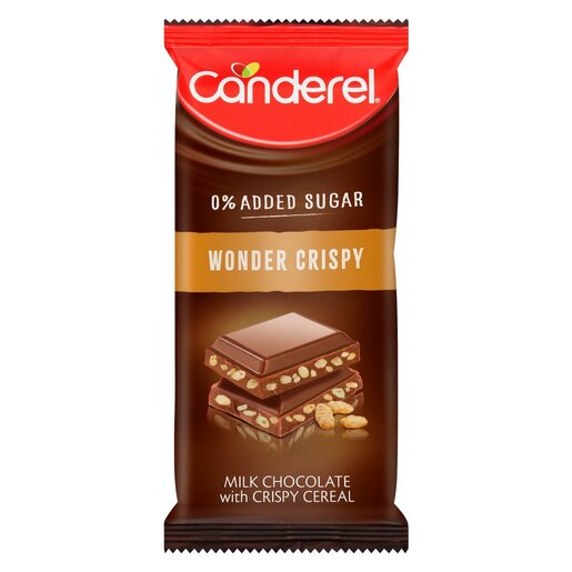 Canderel Milk Chocolate Crispy Wonder Slab 100g | PnP