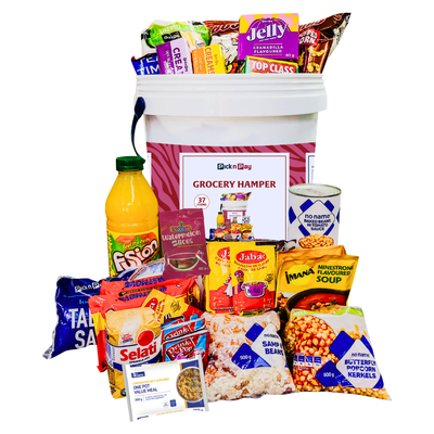 PnP Large Christmas Grocery Hamper Bucket | PnP