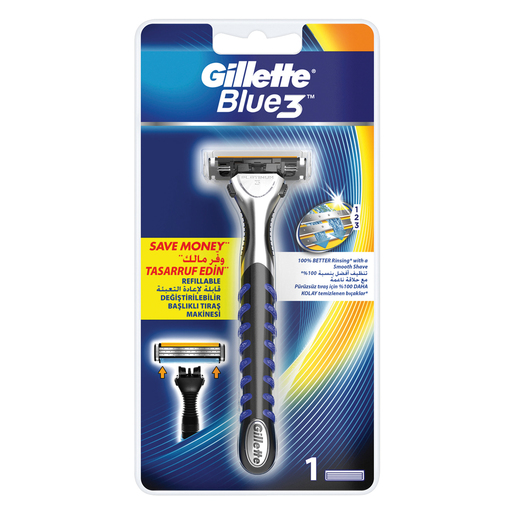 Gillette Blue 3 Razor 1up | PnP