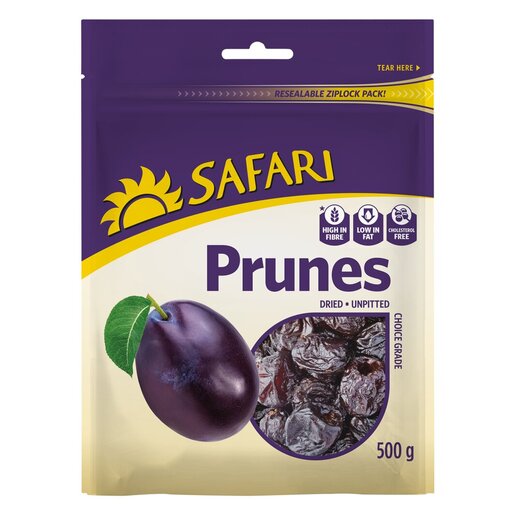 Safari Prunes Choice Large 500g | PnP