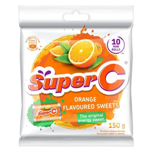 Super C Orange Flavoured Mini-sweets 150g | PnP
