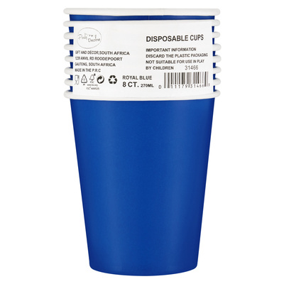 G&D Bright White Paper Cups 8 Pack | Smart Price Specials | PnP Home