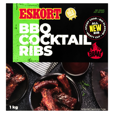 Eskort Bbq Cocktail Ribs 1kg | PnP