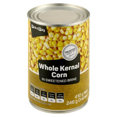 PnP Whole Kernel Corn 410g | PnP