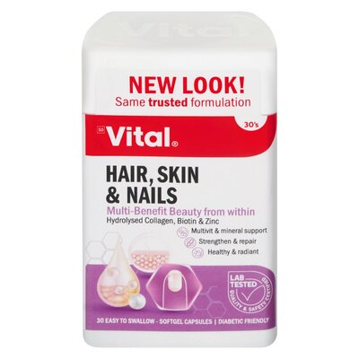 Vital Multitime Hair Skin & Nail Capsules 30s | Smart Price Specials ...
