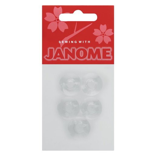 Janome Bobbin Plastic 5 Pack | PnP