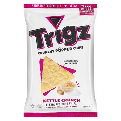 Trigz Chutney Crunchy Popped Corn Chips 85g | PnP