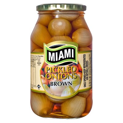 Miami Brown Pickled Onions 780g | PnP