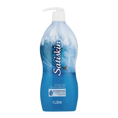 Satiskin Ocean Energy Shower Gel 1L | PnP