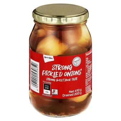 PnP Strong Pickled Onions 410g | PnP
