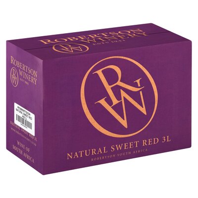 Robertson Natural Sweet Red 3L x 4 | PnP