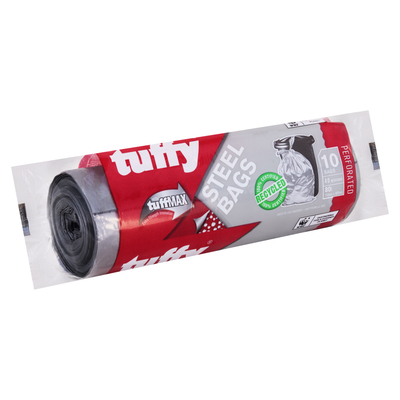 Tuffy Steel Refuse Bags 750mm x 950mm 10 Pack | PnP