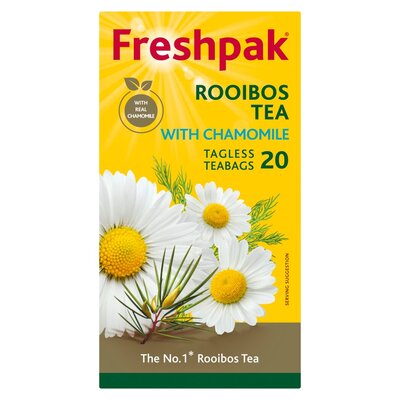 Freshpak Rooibos Tea Bags with Chamomile 20 Pack | PnP