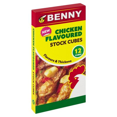 Benny Chicken Flavoured Stock Cubes 12 Pack | PnP