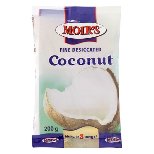 Moir's Fine Coconut 200g x 400 | PnP