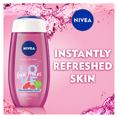 Nivea Love Fun Times Shower Gel & Body Wash 250ml | PnP