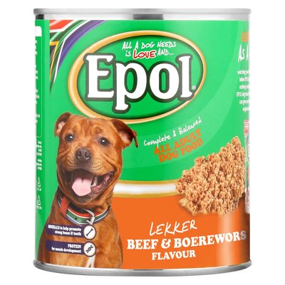 Epol Wet Dog Beef & Boerewors 820g | Smart Price Specials | PnP Home