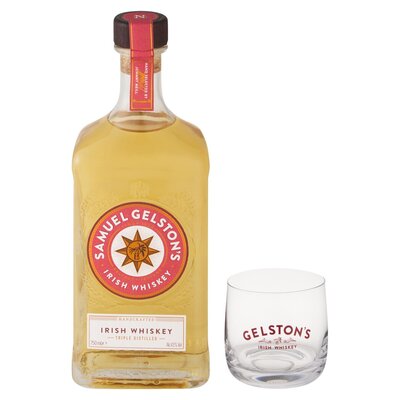 Samuel Gelston's Irish Whiskey With Glass 750ml | PnP