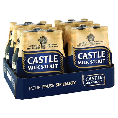 Castle Milk Stout NRB 24 x 340ml | PnP