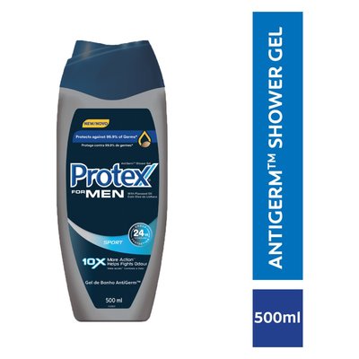 Protex Men Sport Antigerm Shower Gel - Body Wash 500ml | PnP