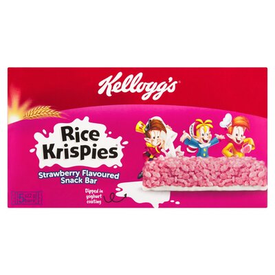 Kellogg's Rice Krispies Strawberry Snack Bar 5 x 22g | PnP