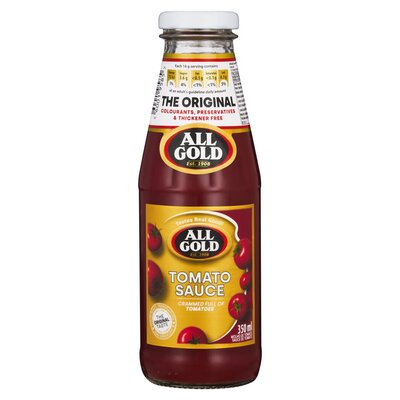 All Gold Tomato Sauce 700ml | PnP