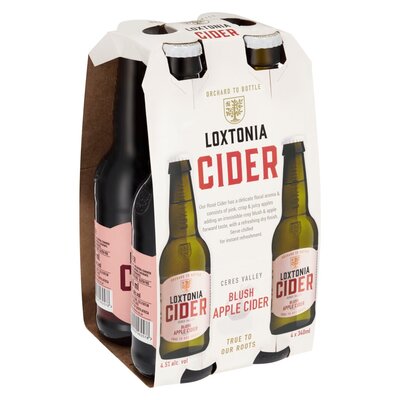 Loxtonia Cider Blush Apple 4 x 340ml | PnP