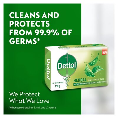 Dettol Bar Soap Herbal 130g | PnP