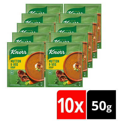 Knorr Mutton & Vegetable Thickening Soup 50g x 10 | PnP