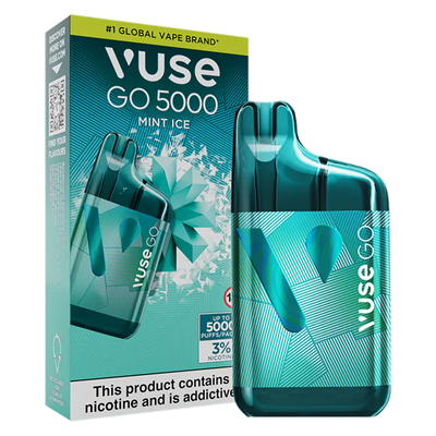 Vuse Go Mint Ice 5000 Disposable Device Kit | PnP