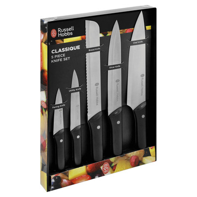 RUSSELL HOBBS Classique 5 Piece Knife Set | PnP