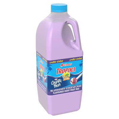 Tropika Blueberry Cheese Cake flavoured Limited Edition Dairy Fruit Mix ...