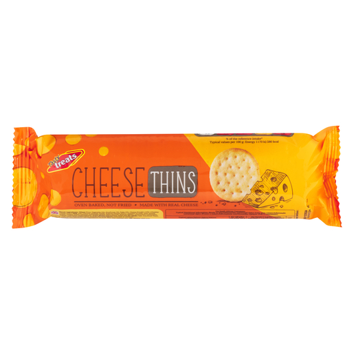 Tasty Treats Cheese Thins Snack 150g | PnP