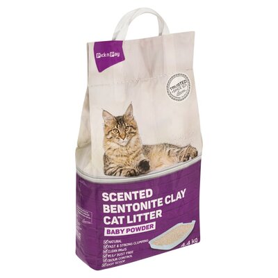 PnP Bentonite Baby Powder Scent Cat Litter 4.4kg | Smart Price Specials ...
